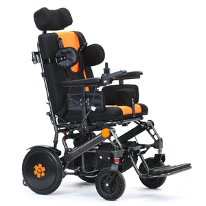 Lightweight Folding Pediatric Power Wheelchair with Unique Safety Features